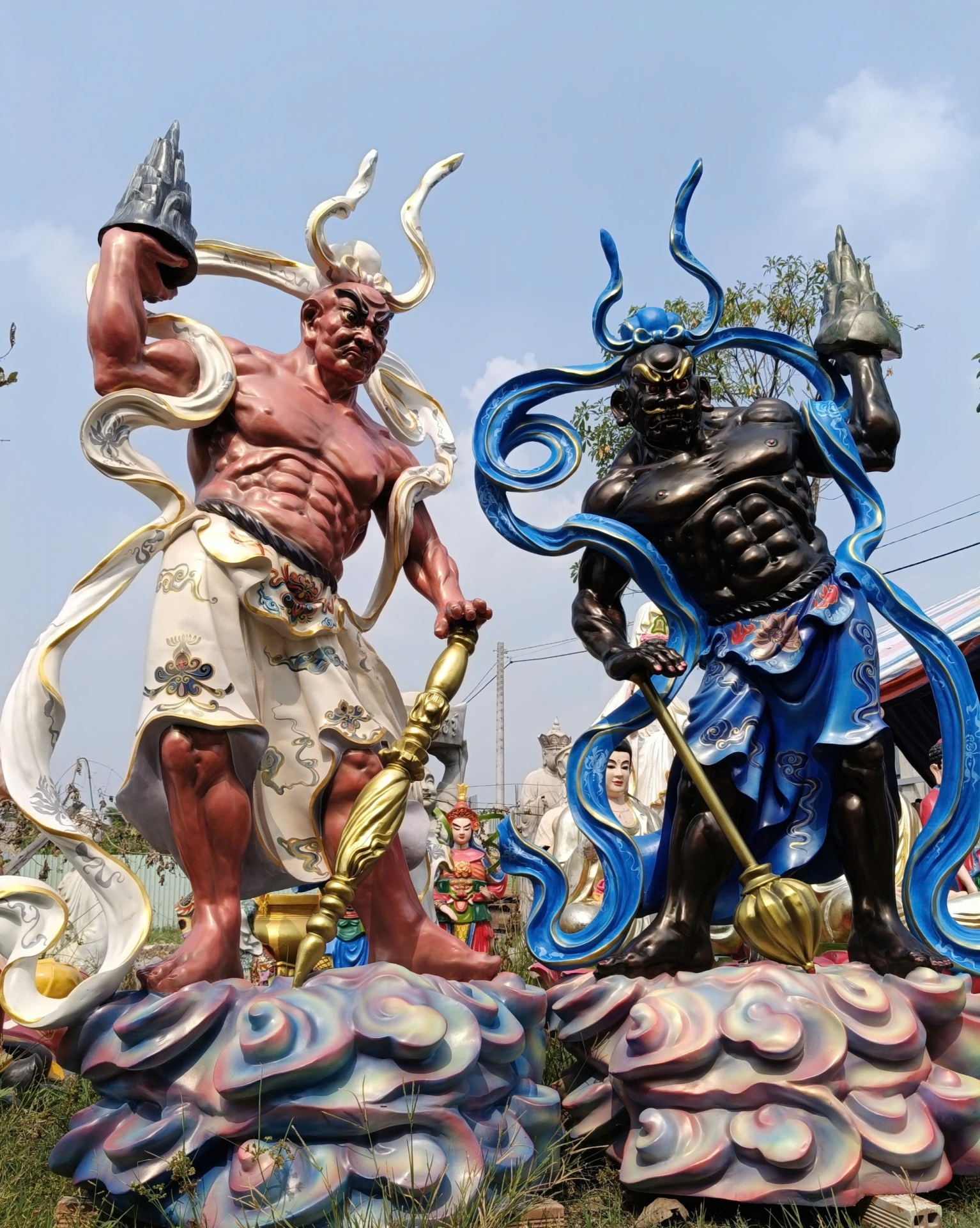 Xưởng điêu khắc tượng Kim Cang lực sĩ uy tín, chất lượng